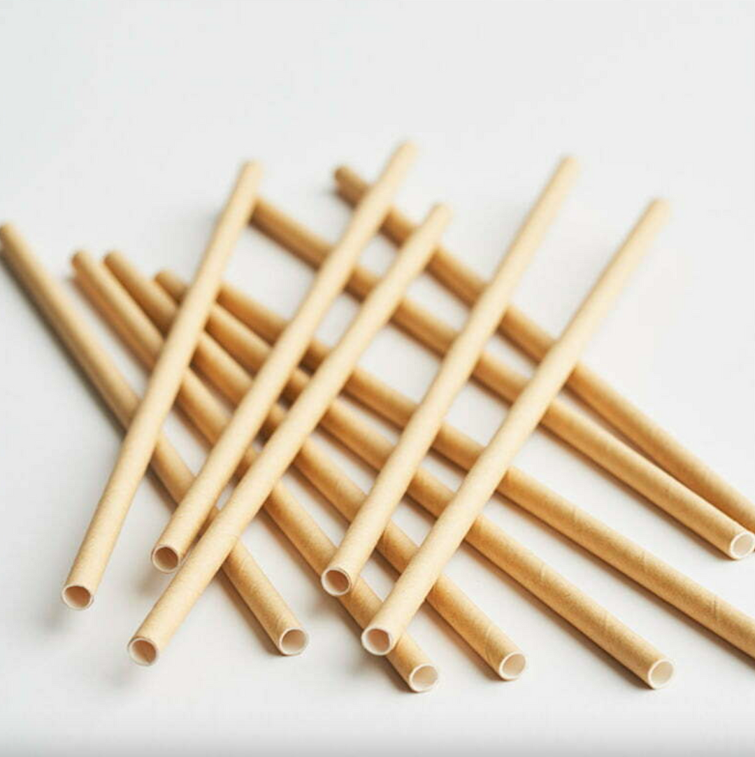 Kraft Paper Straws – Eco Earth
