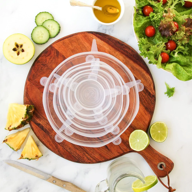 Silicone Food Covers 6pk - Munch Cupboard – Eco Earth